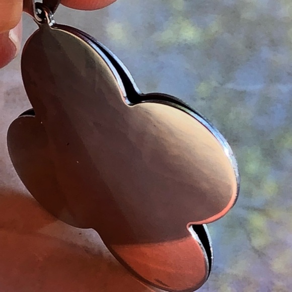 Jewelry | Italian Stainless Steel Large Clover Pendant | Poshmark